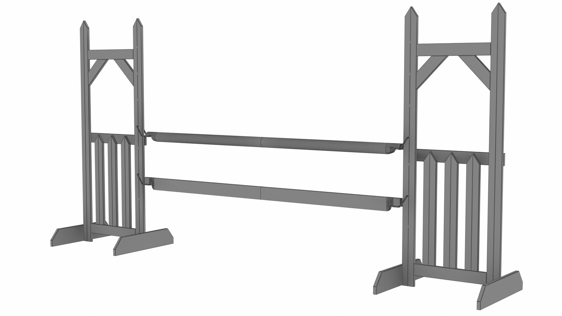 3D Horse Riding Arena Jumping Stand Collection 5 In 1 - TurboSquid 2146413