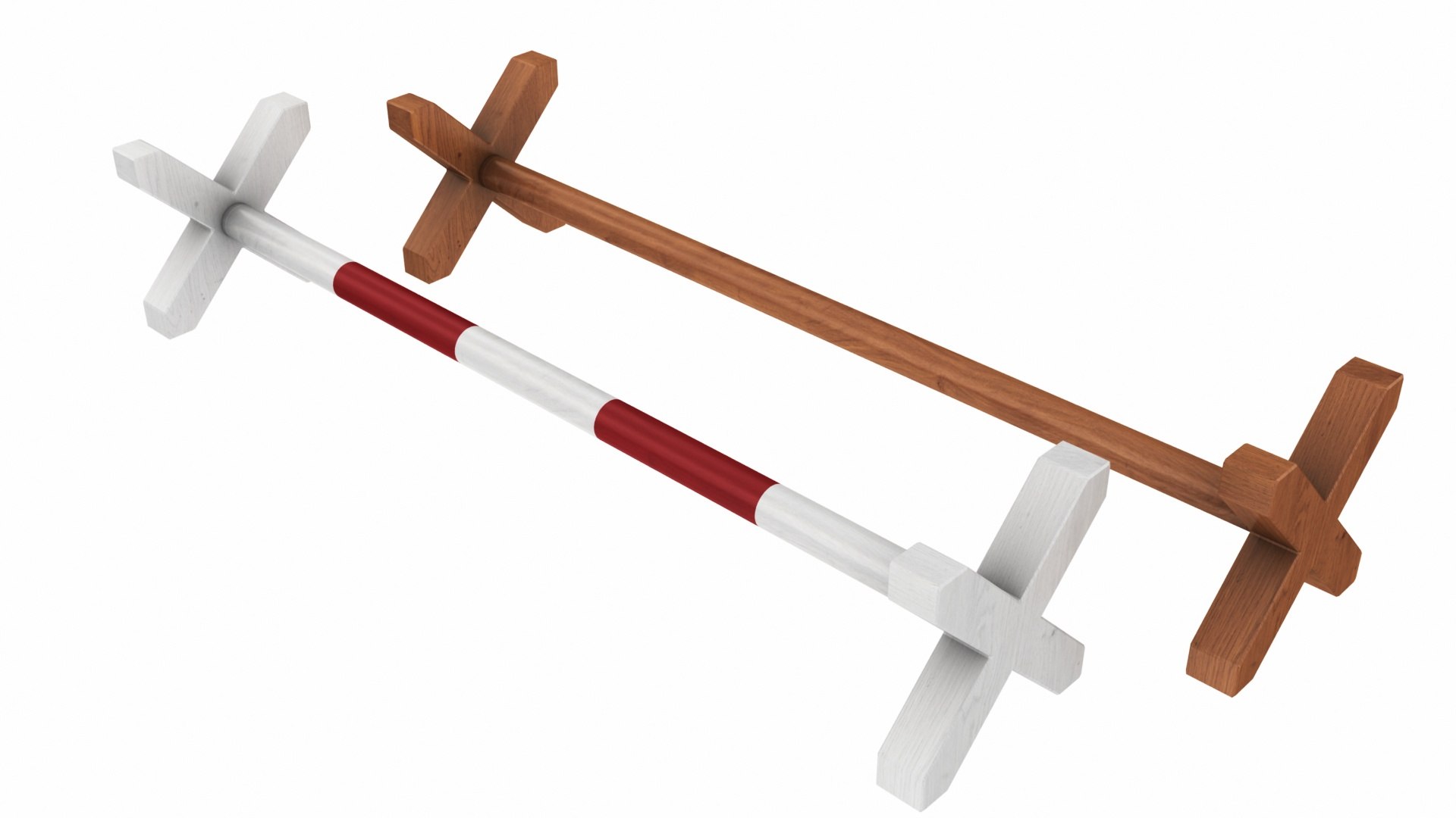 3D Horse Riding Arena Jumping Stand Collection 5 In 1 - TurboSquid 2146413