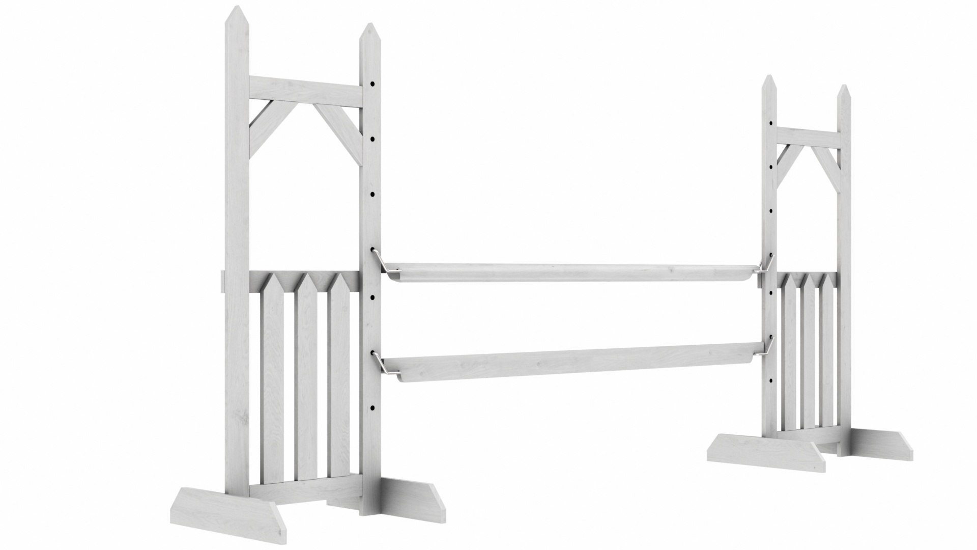 3D Horse Riding Arena Jumping Stand Collection 5 In 1 - TurboSquid 2146413