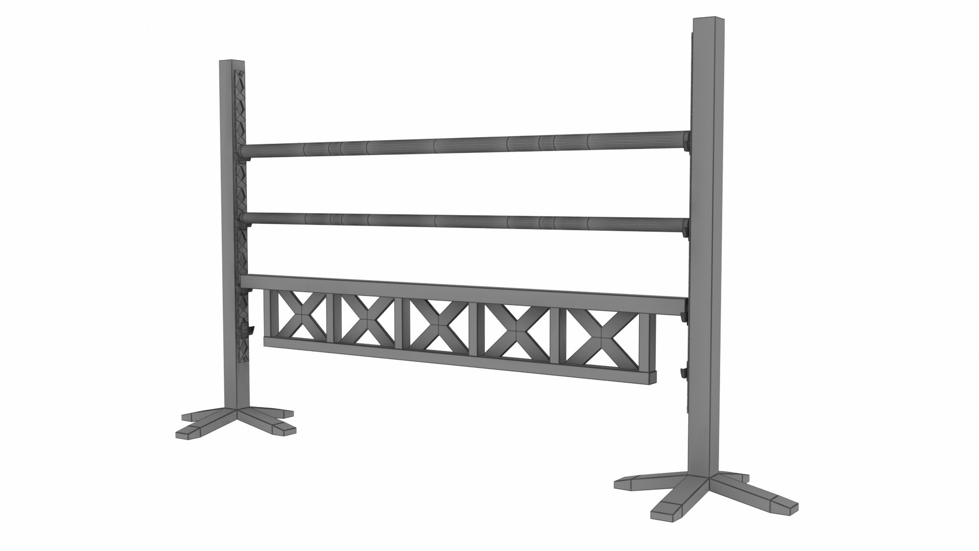 3D Horse Riding Arena Jumping Stand Collection 5 In 1 - TurboSquid 2146413