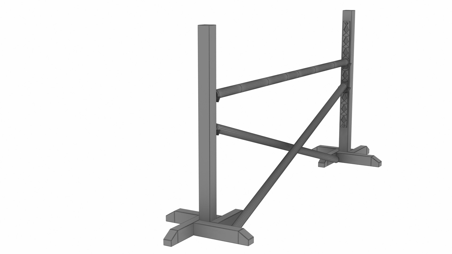 3D Horse Riding Arena Jumping Stand Collection 5 In 1 - TurboSquid 2146413