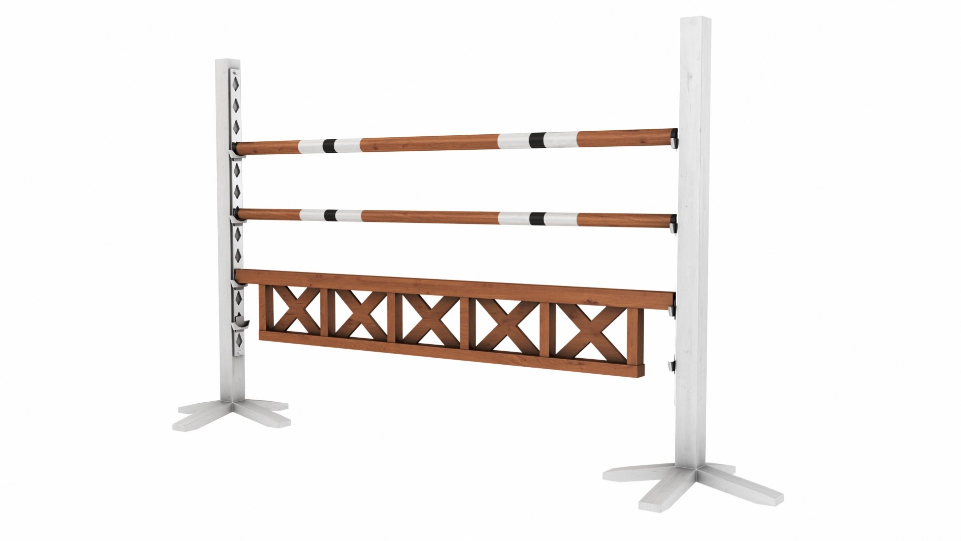 3D Horse Riding Arena Jumping Stand Collection 5 In 1 - TurboSquid 2146413