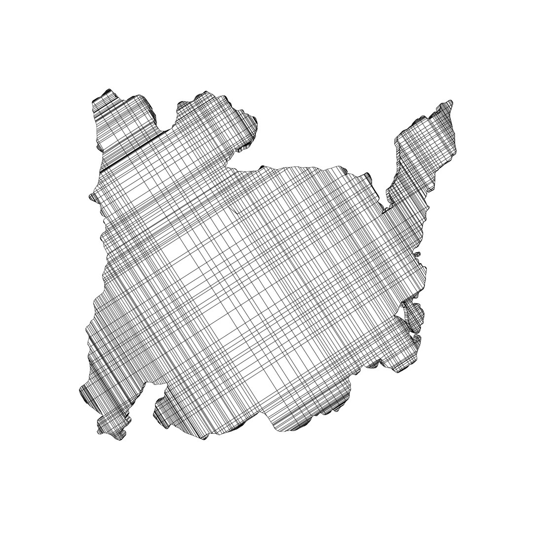 3d Montenegro Country Model