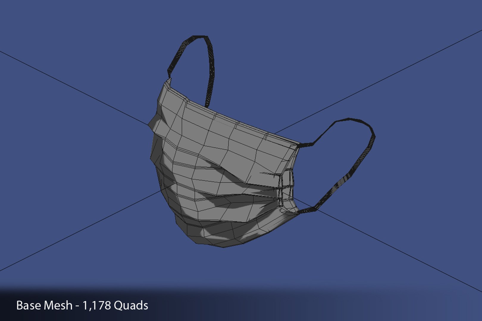 3D dual-layer cloth face mask - TurboSquid 1632978