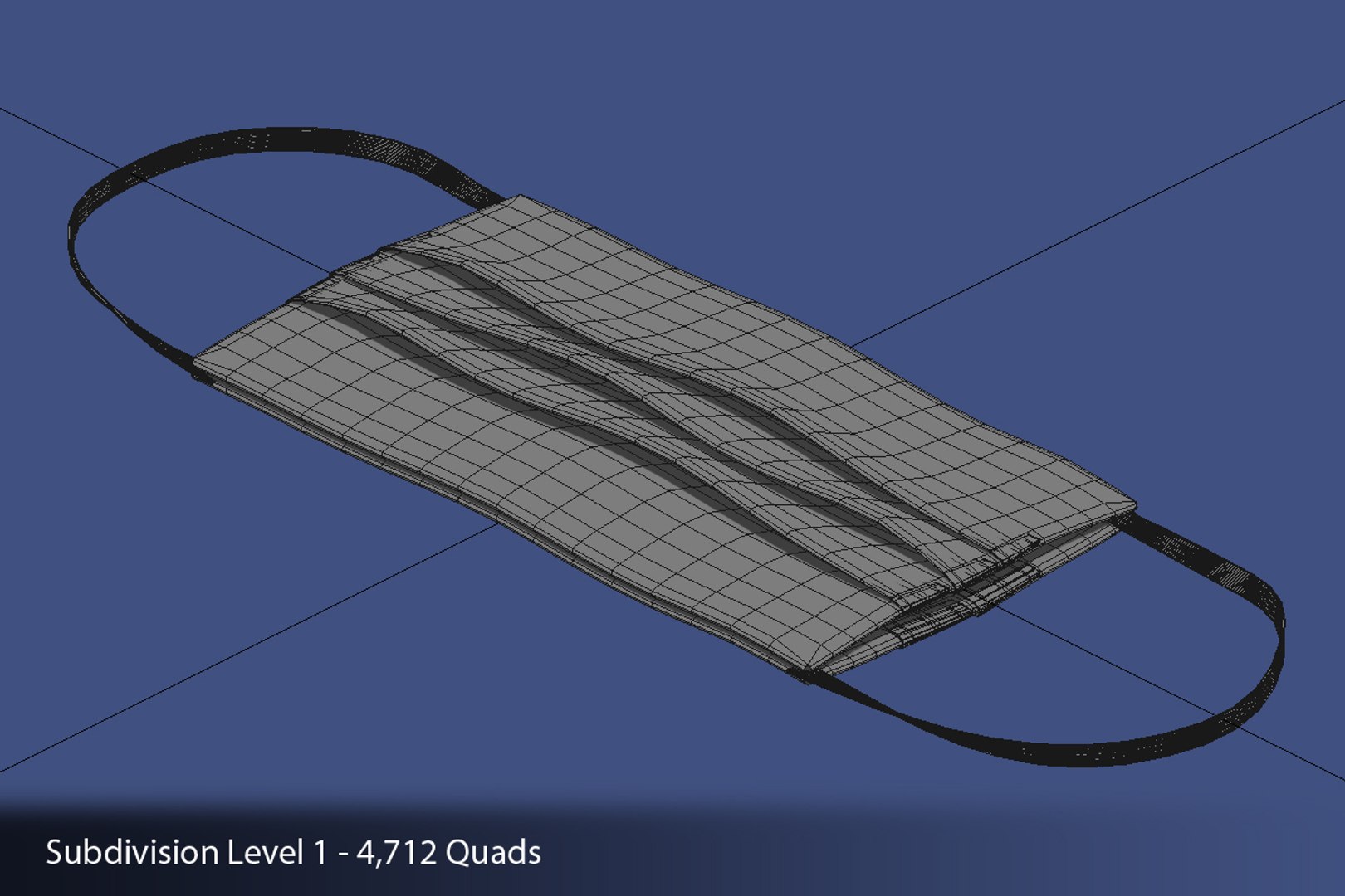 3D dual-layer cloth face mask - TurboSquid 1632978