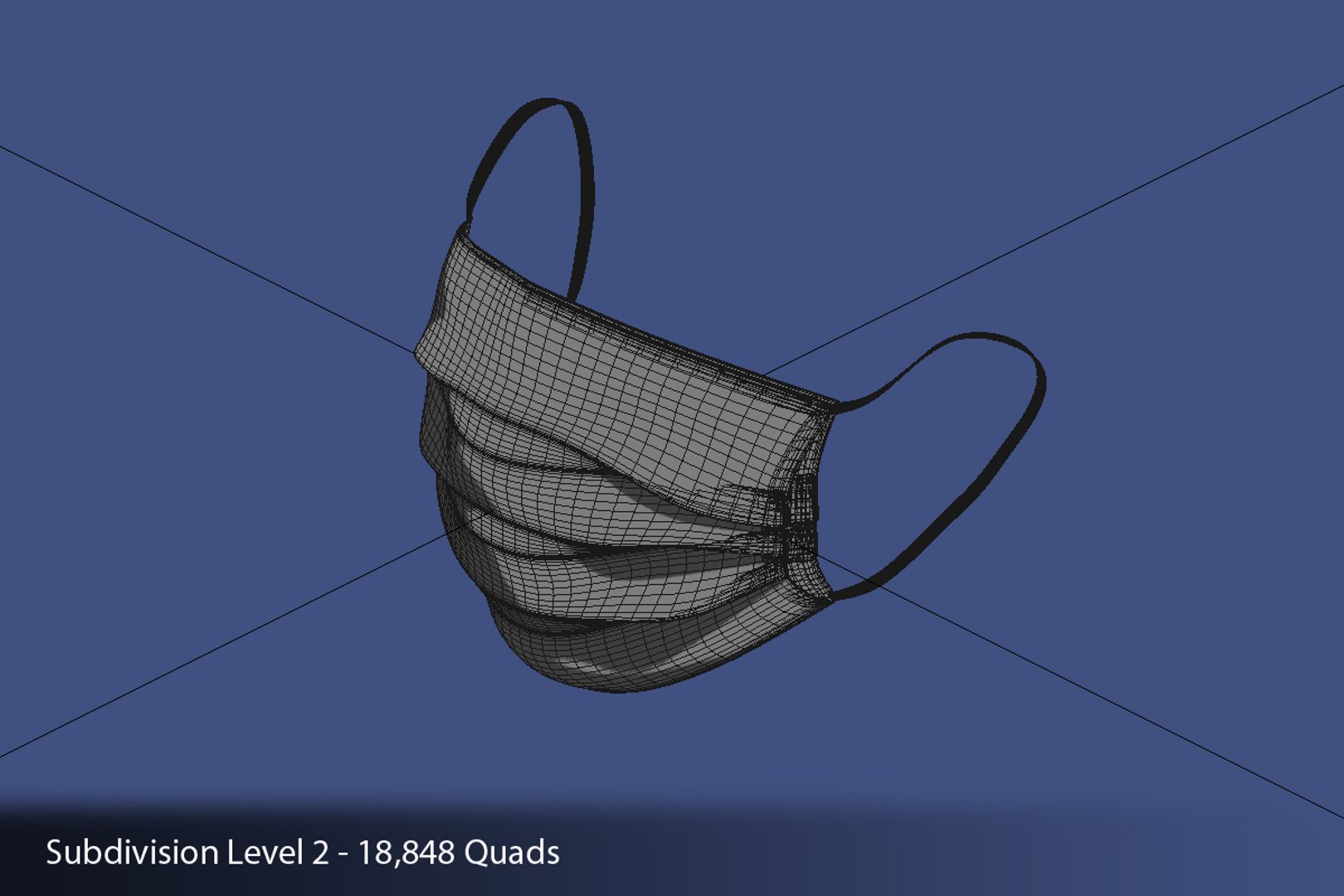 3D dual-layer cloth face mask - TurboSquid 1632978