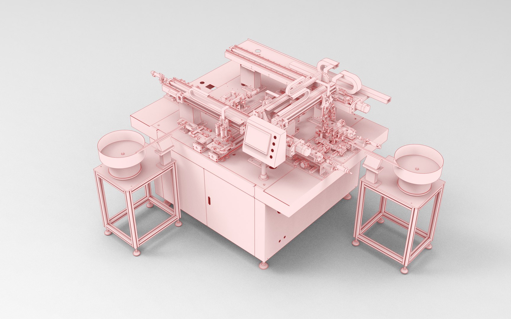 Fully Automatic Led Plug-In Machine Model - TurboSquid 1831538