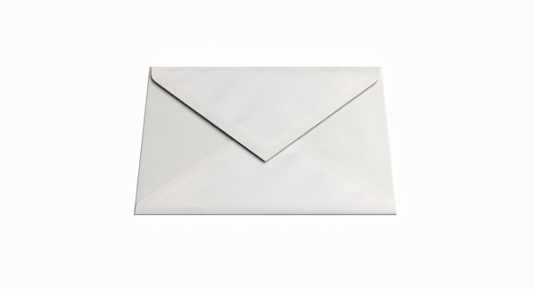 envelope 3d model