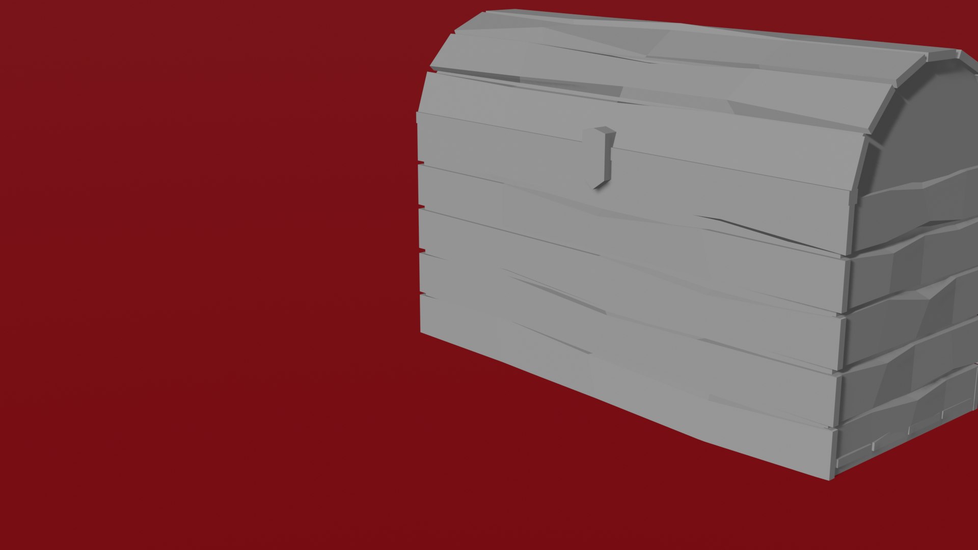 Low Poly Chest 3D model - TurboSquid 1821740