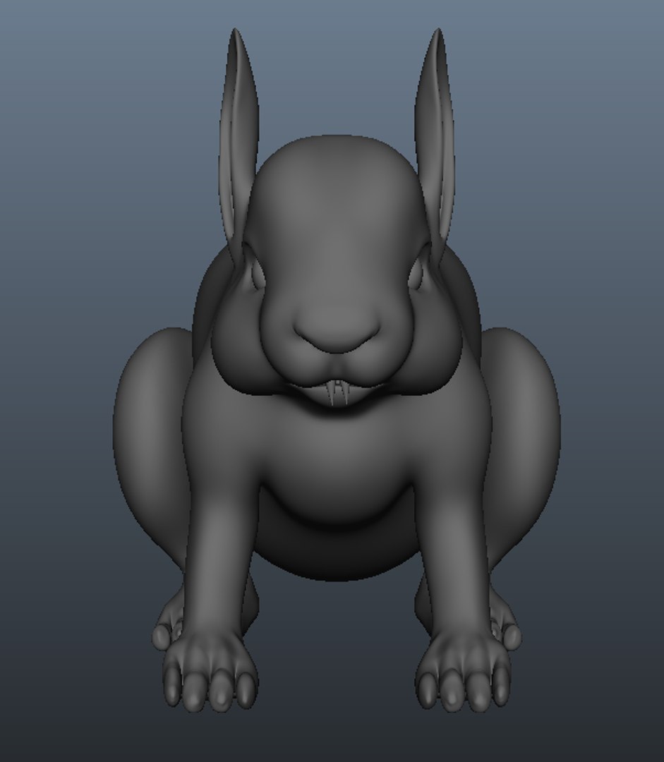3D Rabbit - TurboSquid 1391701