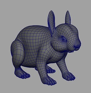 3d Model Rabbit
