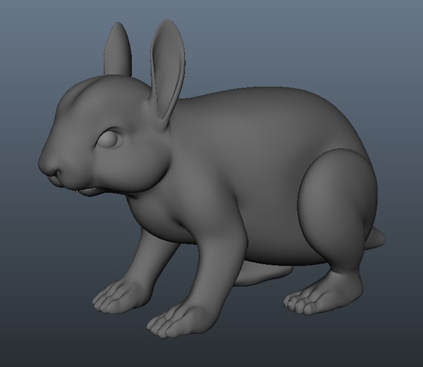 3D rabbit - TurboSquid 1391701