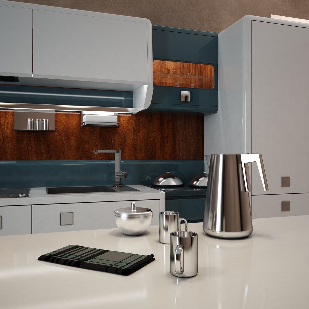 Icon Kitchen 3D Model - TurboSquid 1477584