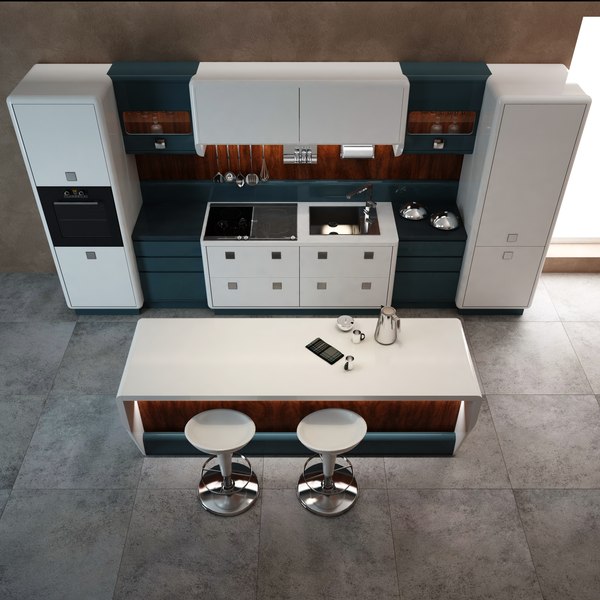 Icon kitchen 3D model - TurboSquid 1477584