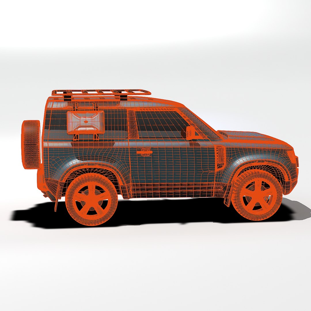 3D defender - TurboSquid 1467574