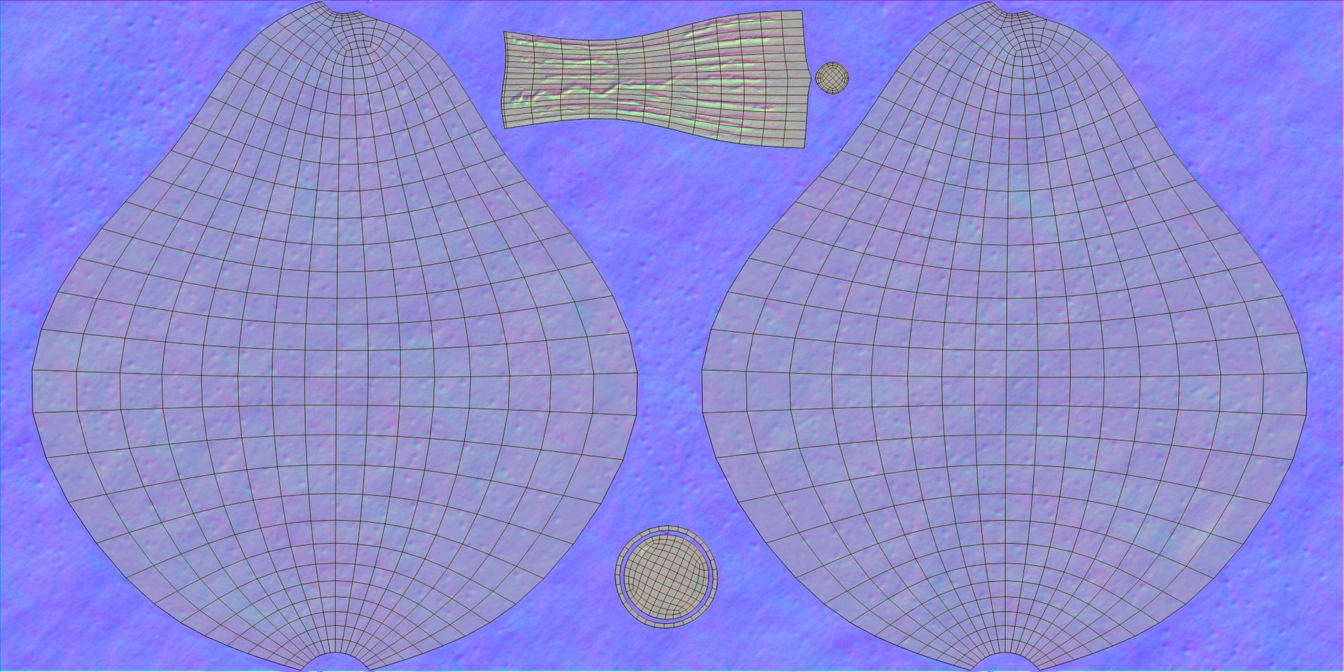 Free Pears Normal 3d Model