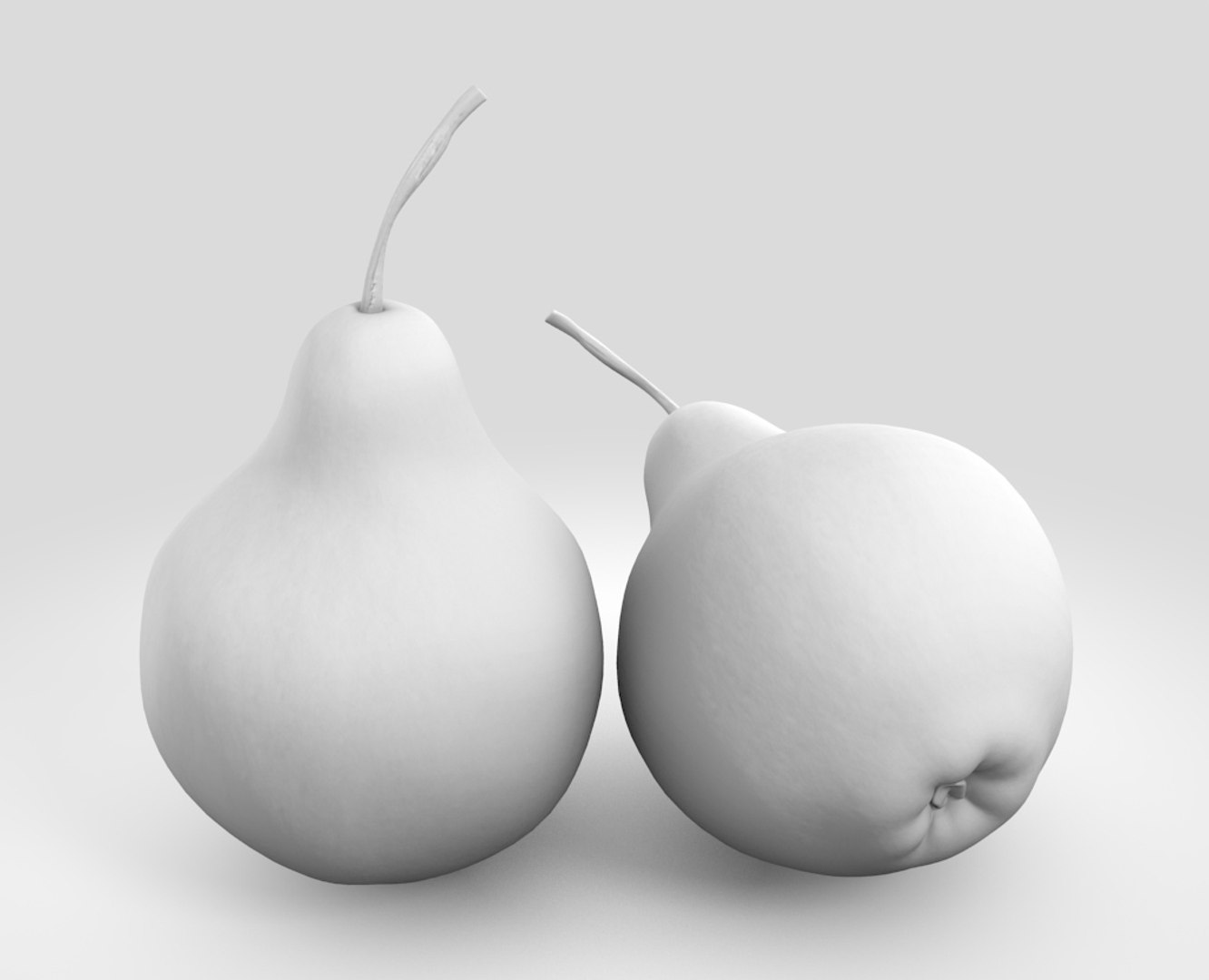 Free Pears Normal 3d Model