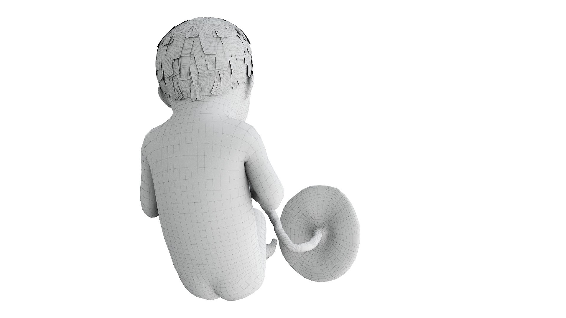 3D Model Fetus Week 30 Animated - TurboSquid 1853684