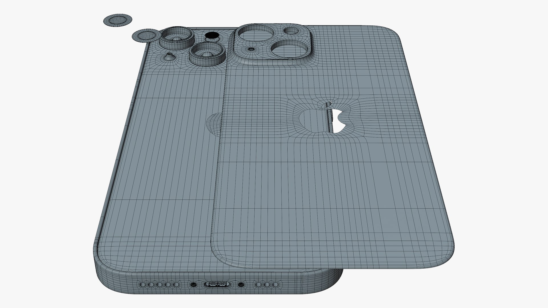 3D IPhone 14 Starlight - TurboSquid 1987400