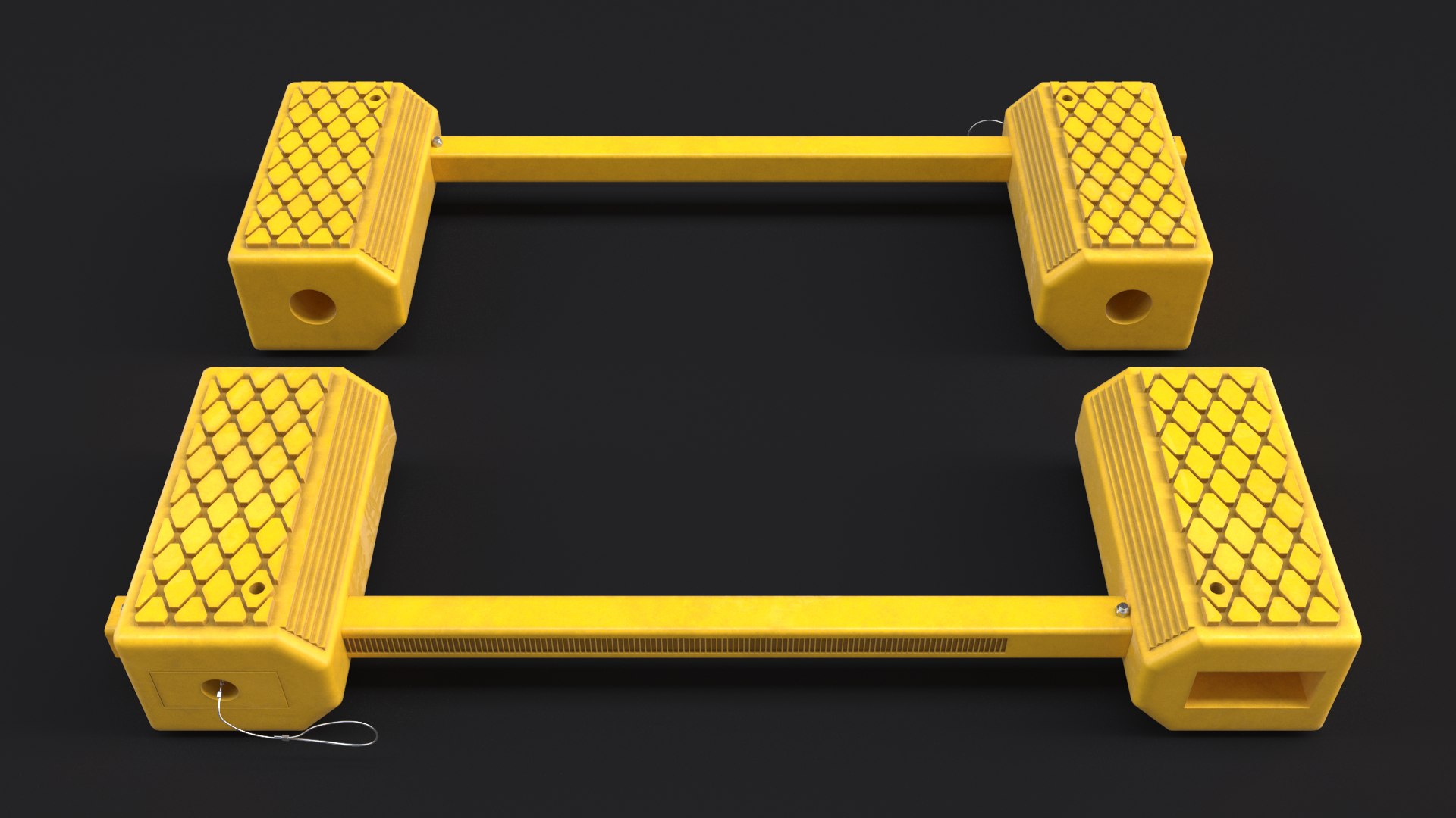 USN Wheel Chocks 3D Model - TurboSquid 1974195