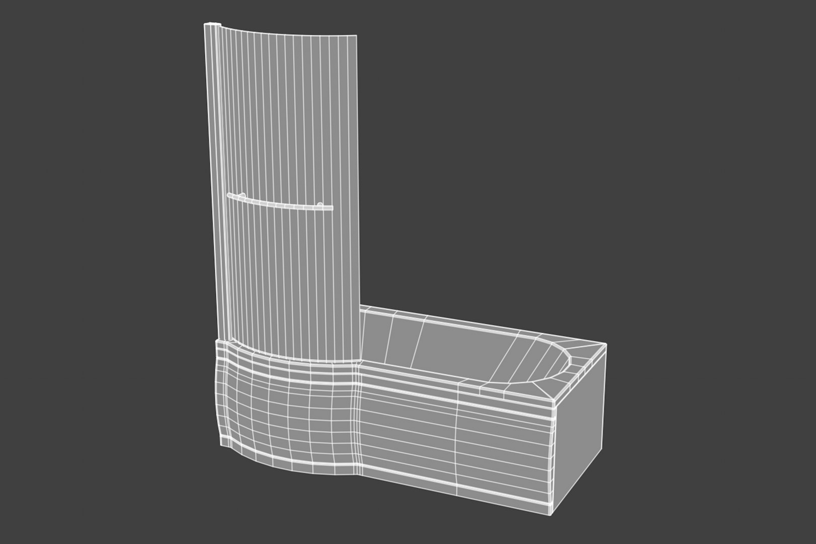 Bath Shower Model - TurboSquid 1295495