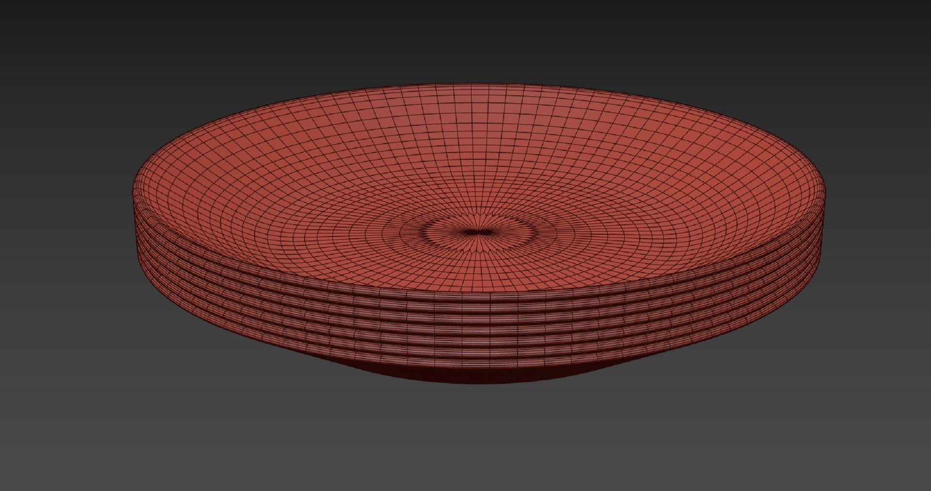 Stack Of Ceramic Plates 3D model - TurboSquid 1841868