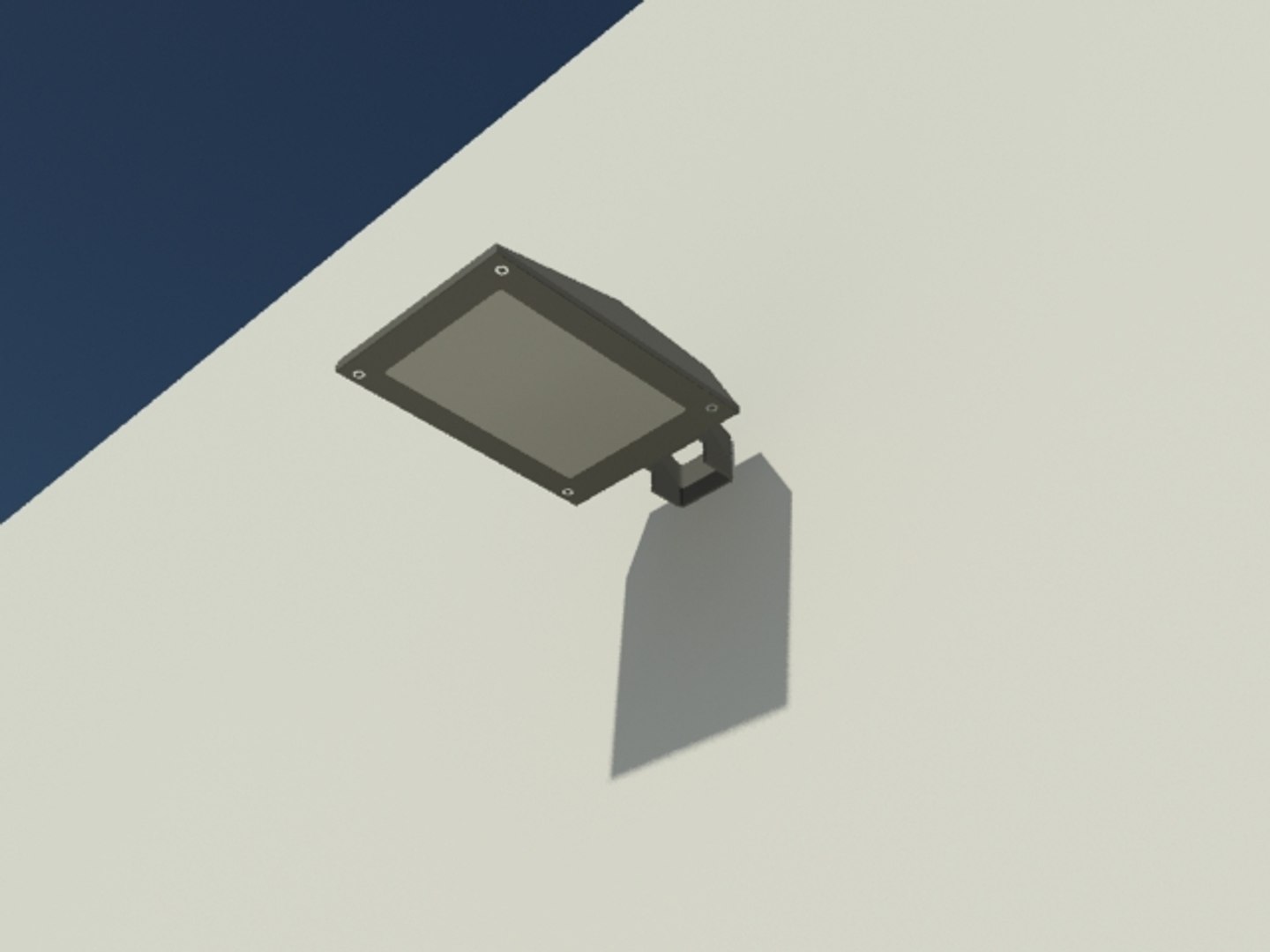 Small Projector Lamp Lighting 3d Model