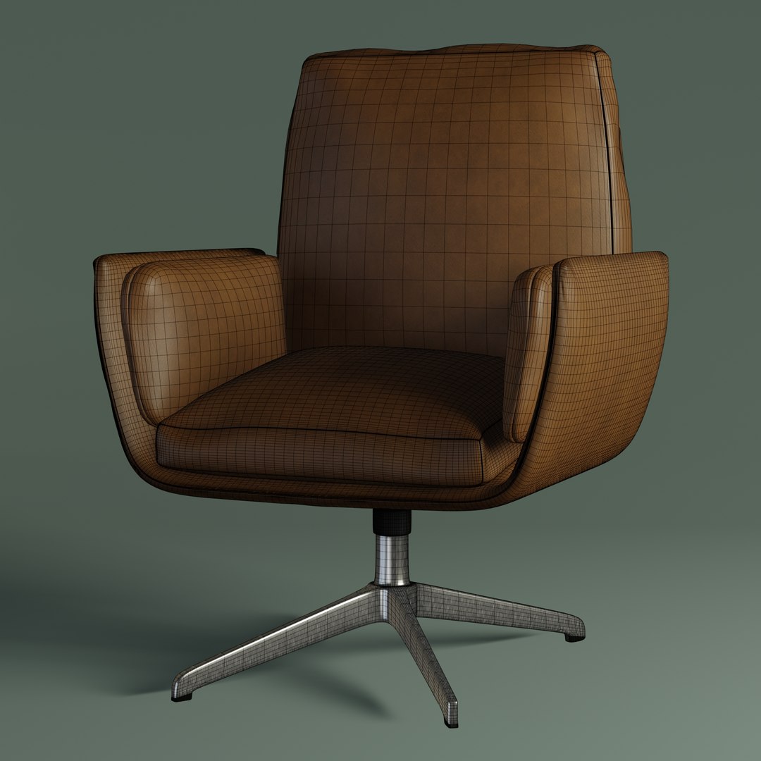 Chair On One Leg 3D Model 3D - TurboSquid 1963519