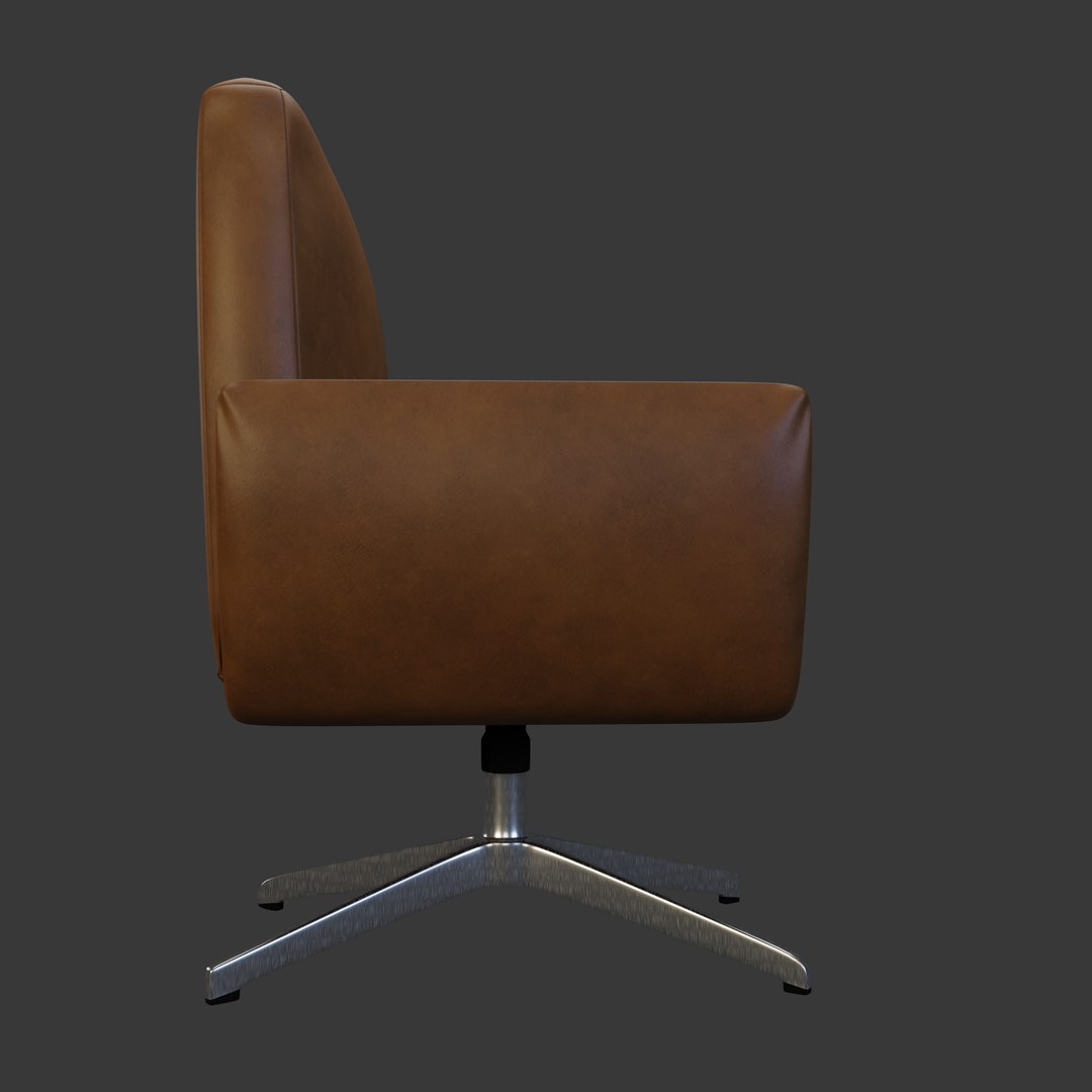 Chair On One Leg 3D Model 3D - TurboSquid 1963519