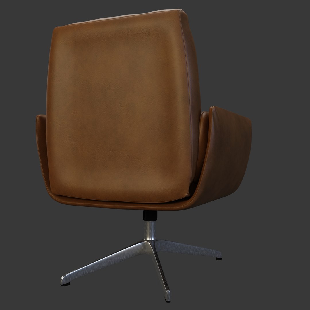 Chair On One Leg 3D Model 3D - TurboSquid 1963519