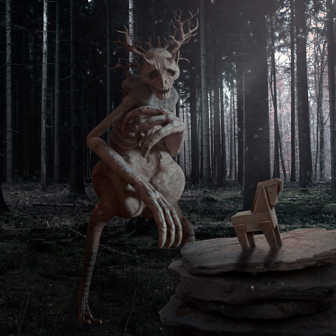 Demon creature 3D model - TurboSquid 1434380