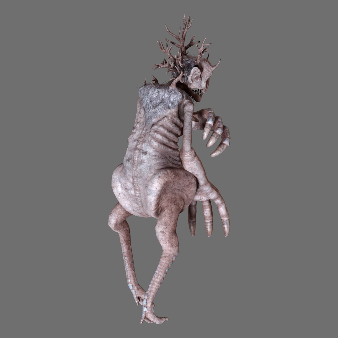 Demon creature 3D model - TurboSquid 1434380