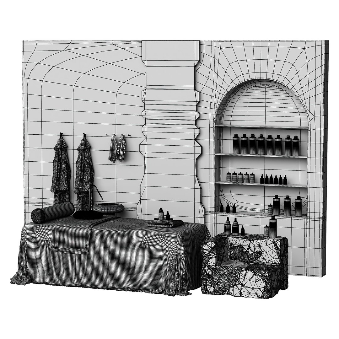3D Modern Spa - TurboSquid 2311539