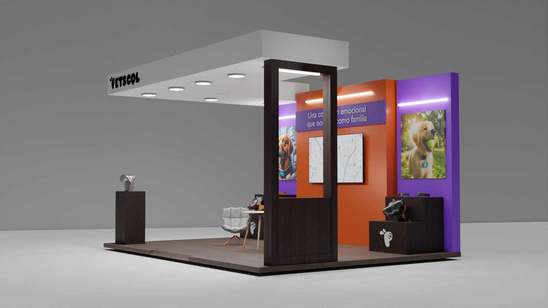 Stand Evento 3D Model - TurboSquid 2311645