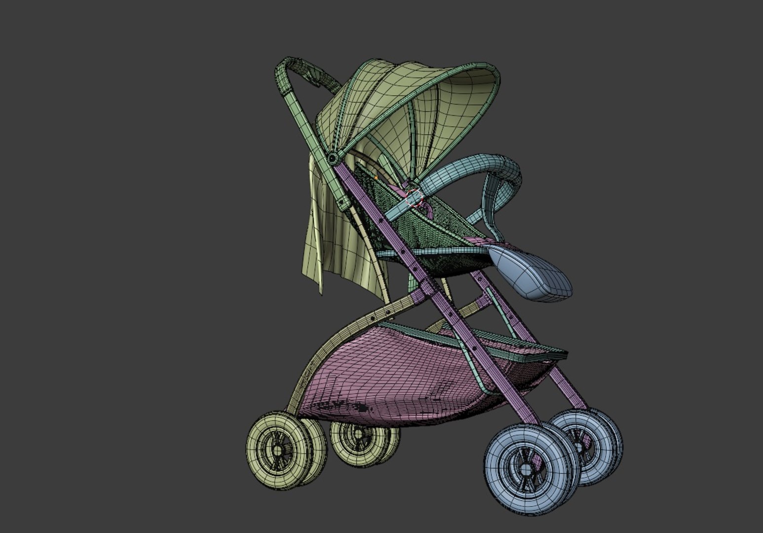 Modeled Baby Strollers 3D - TurboSquid 1640031