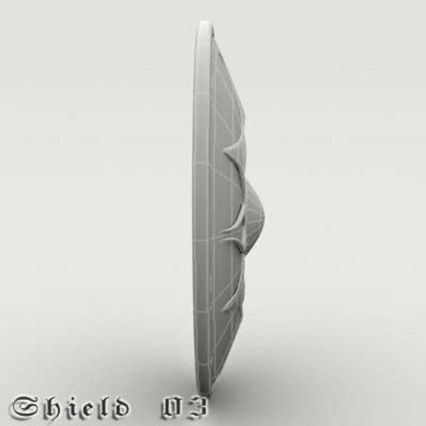 3d model of shield 03