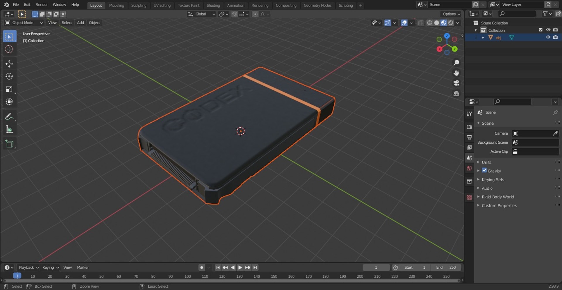 ARRI Codex Compact Drive 3D - TurboSquid 1896268