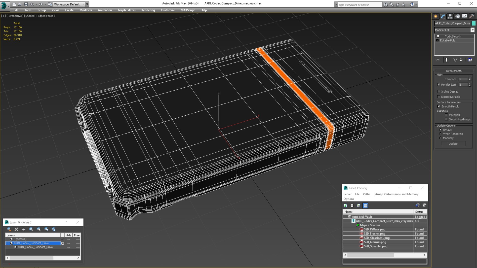 ARRI Codex Compact Drive 3D - TurboSquid 1896268