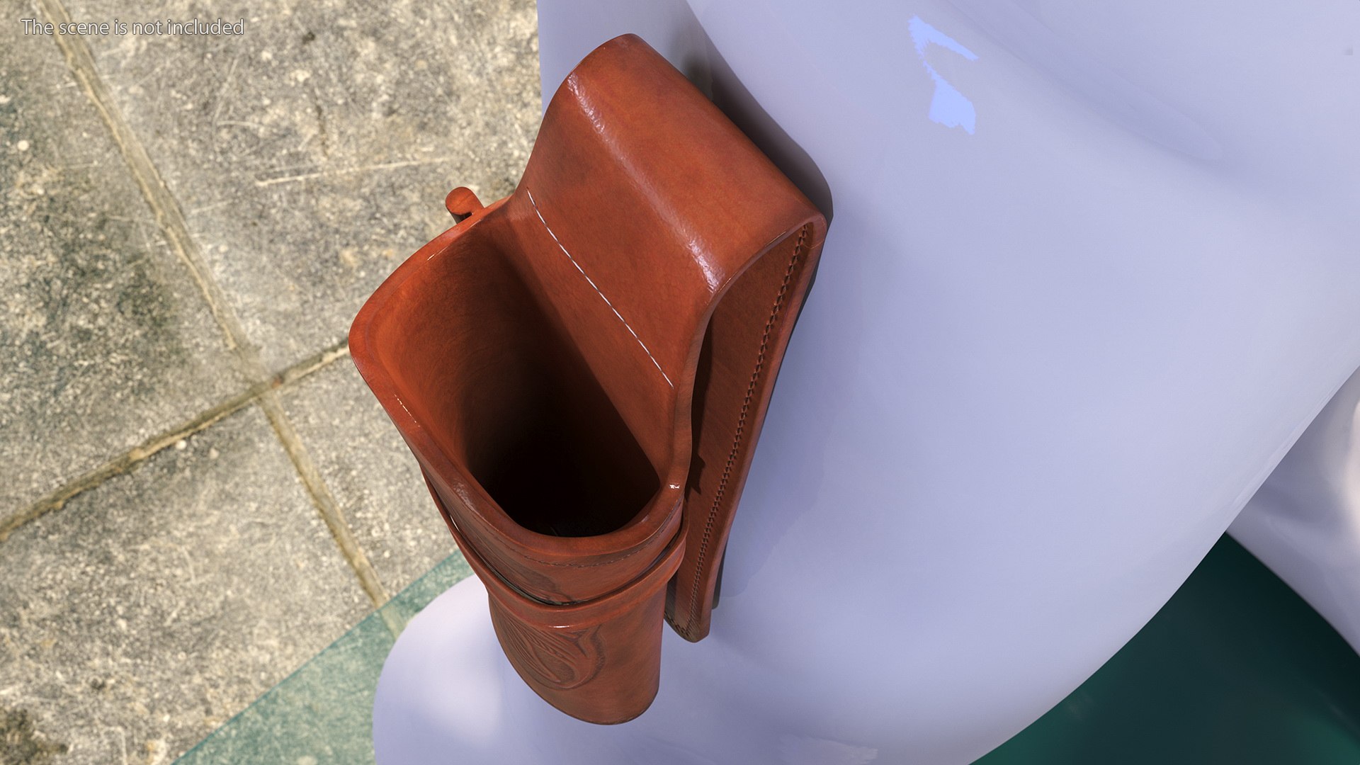 Leather Holster Empty 3D Model - TurboSquid 1808631