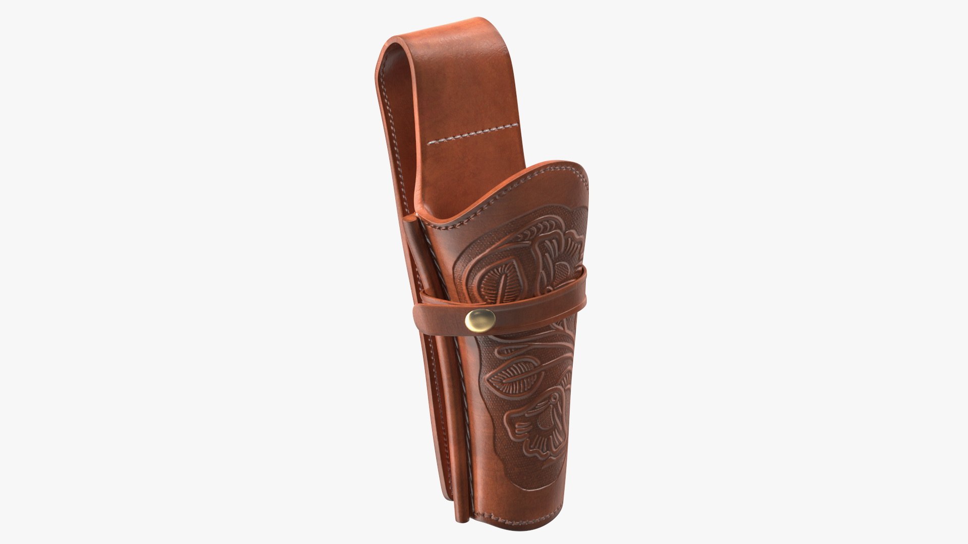Leather Holster Empty 3D model - TurboSquid 1808631