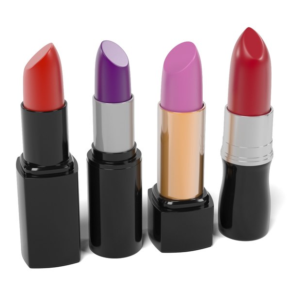 cosmetics mascaras nail 3d model