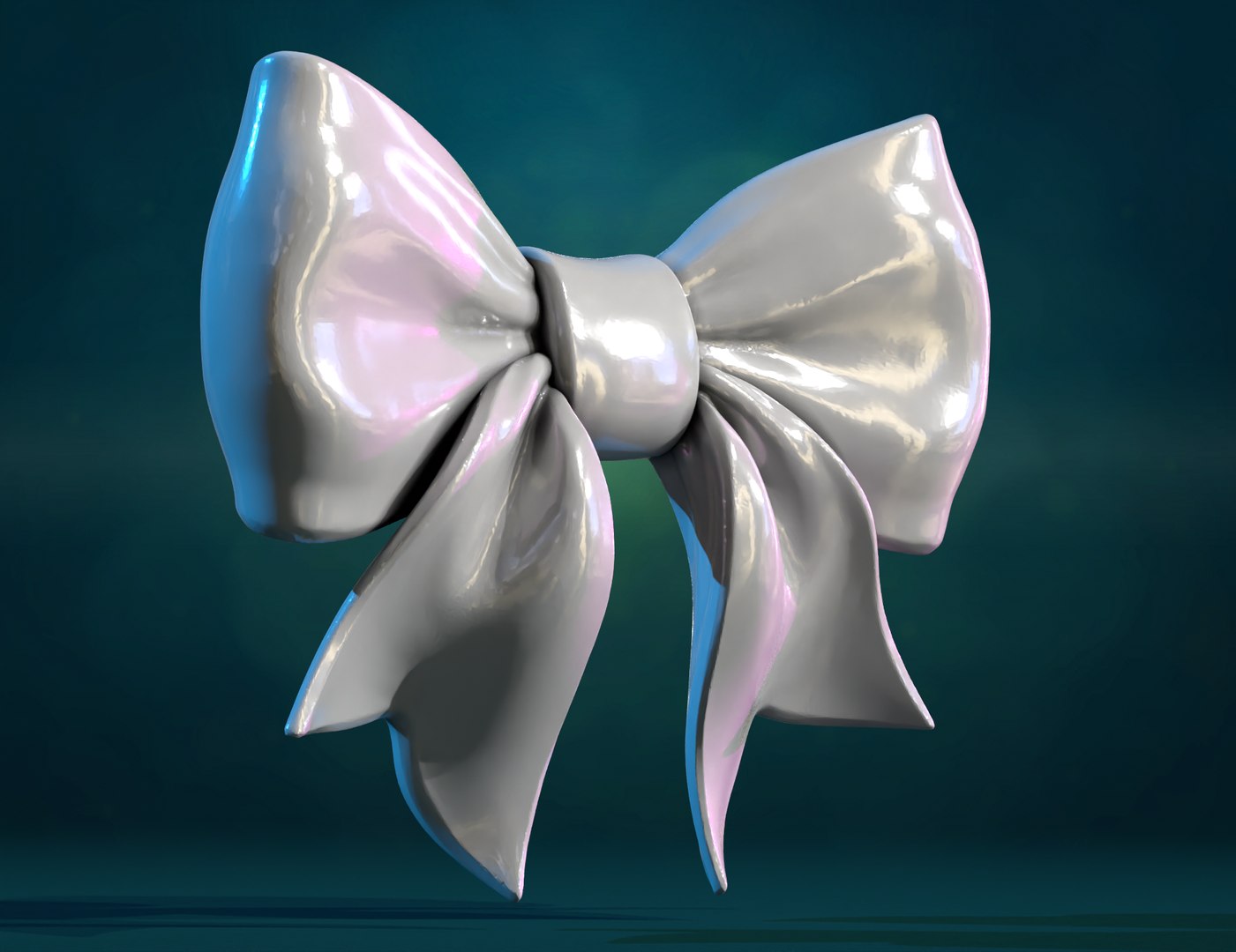 Bow Print Ready 3D Model - TurboSquid 2167425