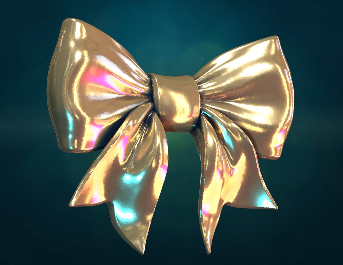 Bow Print Ready 3D Model - TurboSquid 2167425