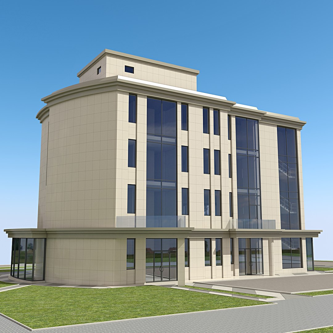 Office Building 3d Model