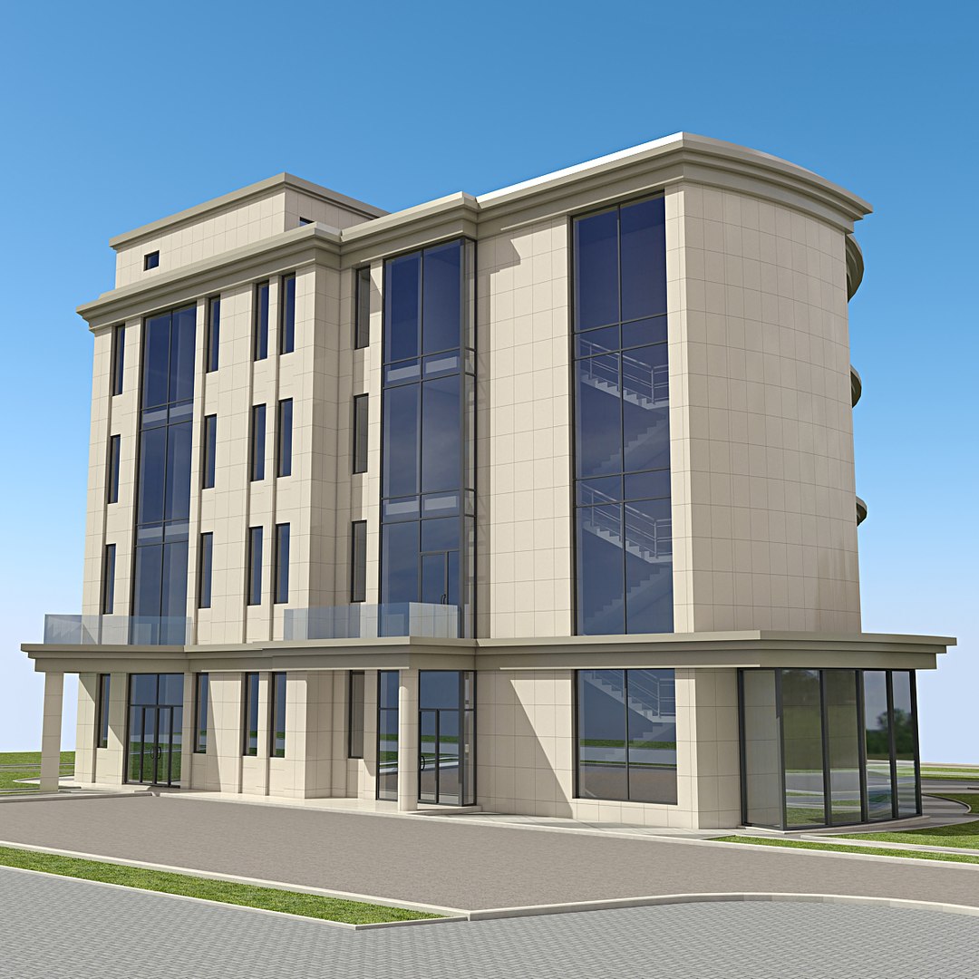 Office Building 3d Model