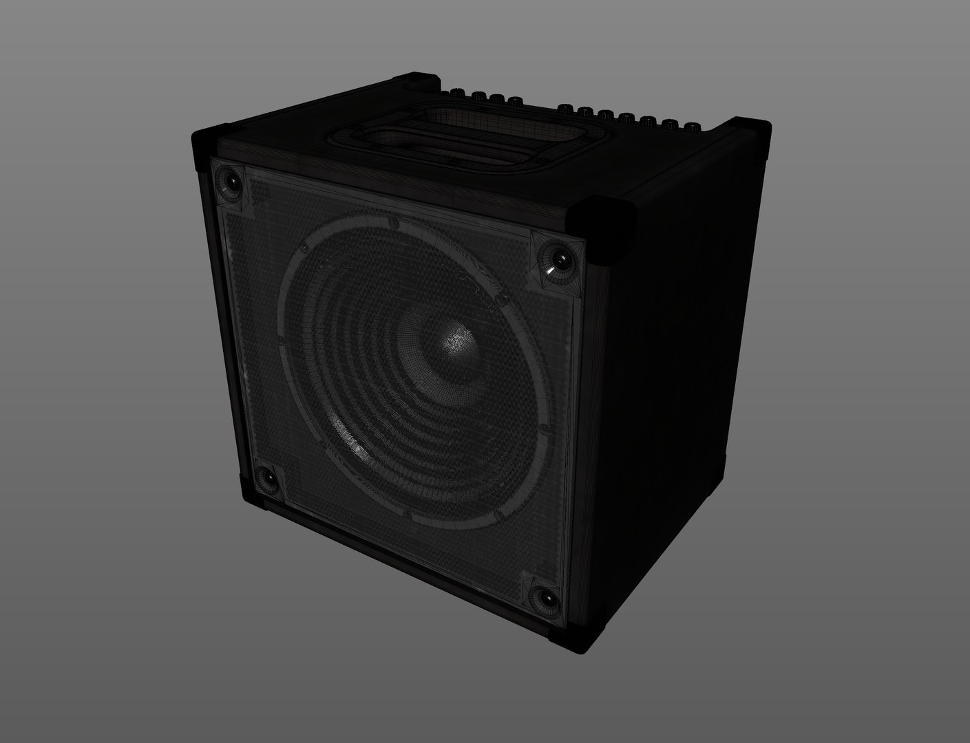 3D Amplifier - TurboSquid 2227783