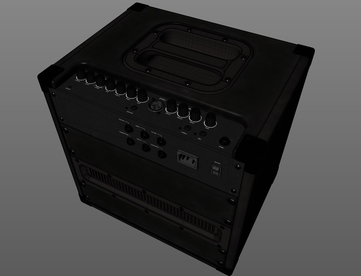 3D Amplifier - TurboSquid 2227783