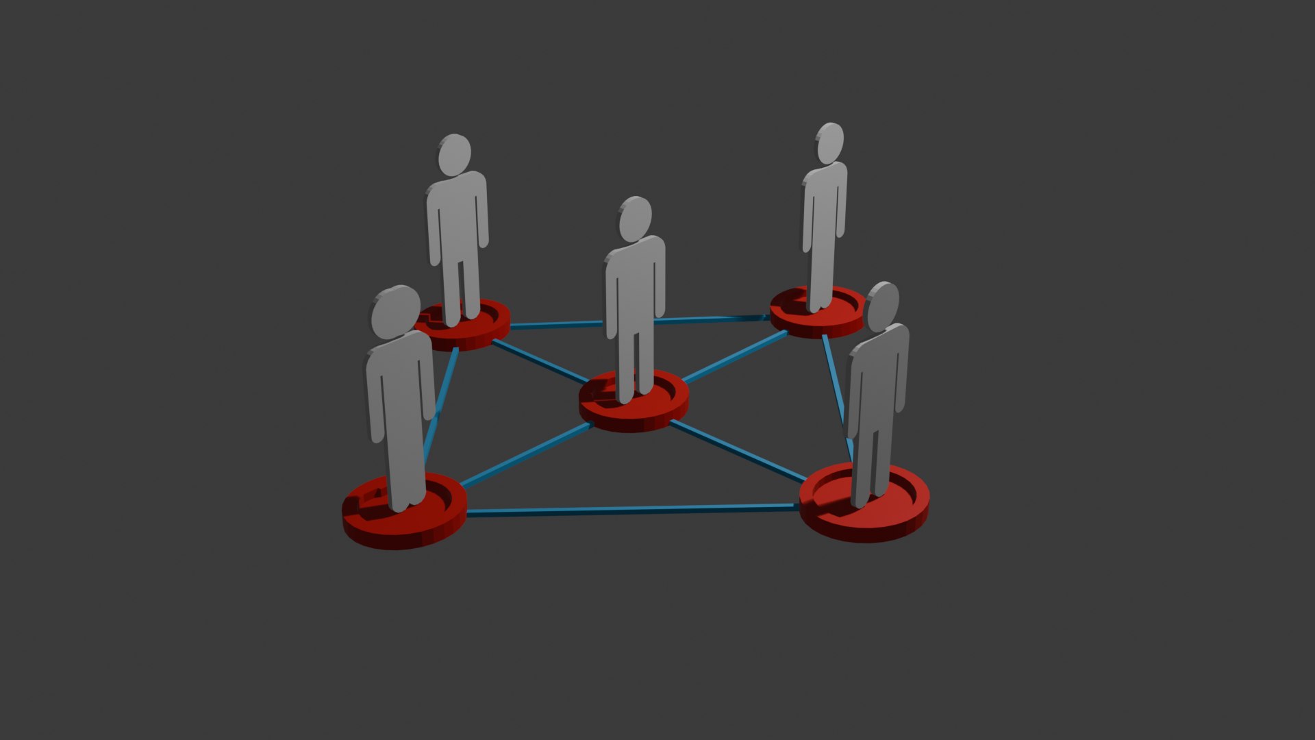 Connecting People Icon Model - TurboSquid 2444413