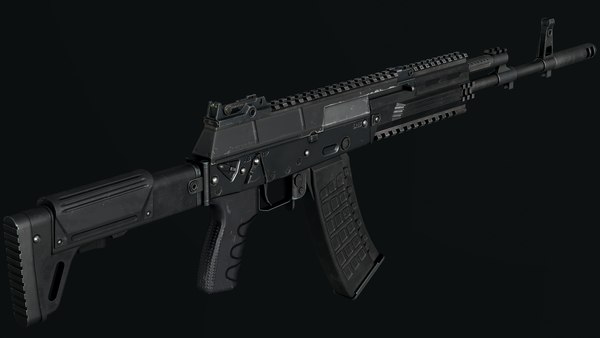 AK 12 Concept - PBR Game Ready Retex model - TurboSquid 1959739