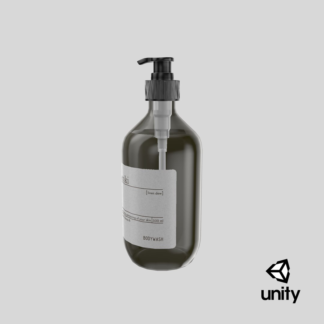 Realistic Meraki Body Wash 3D Model - TurboSquid 1452283